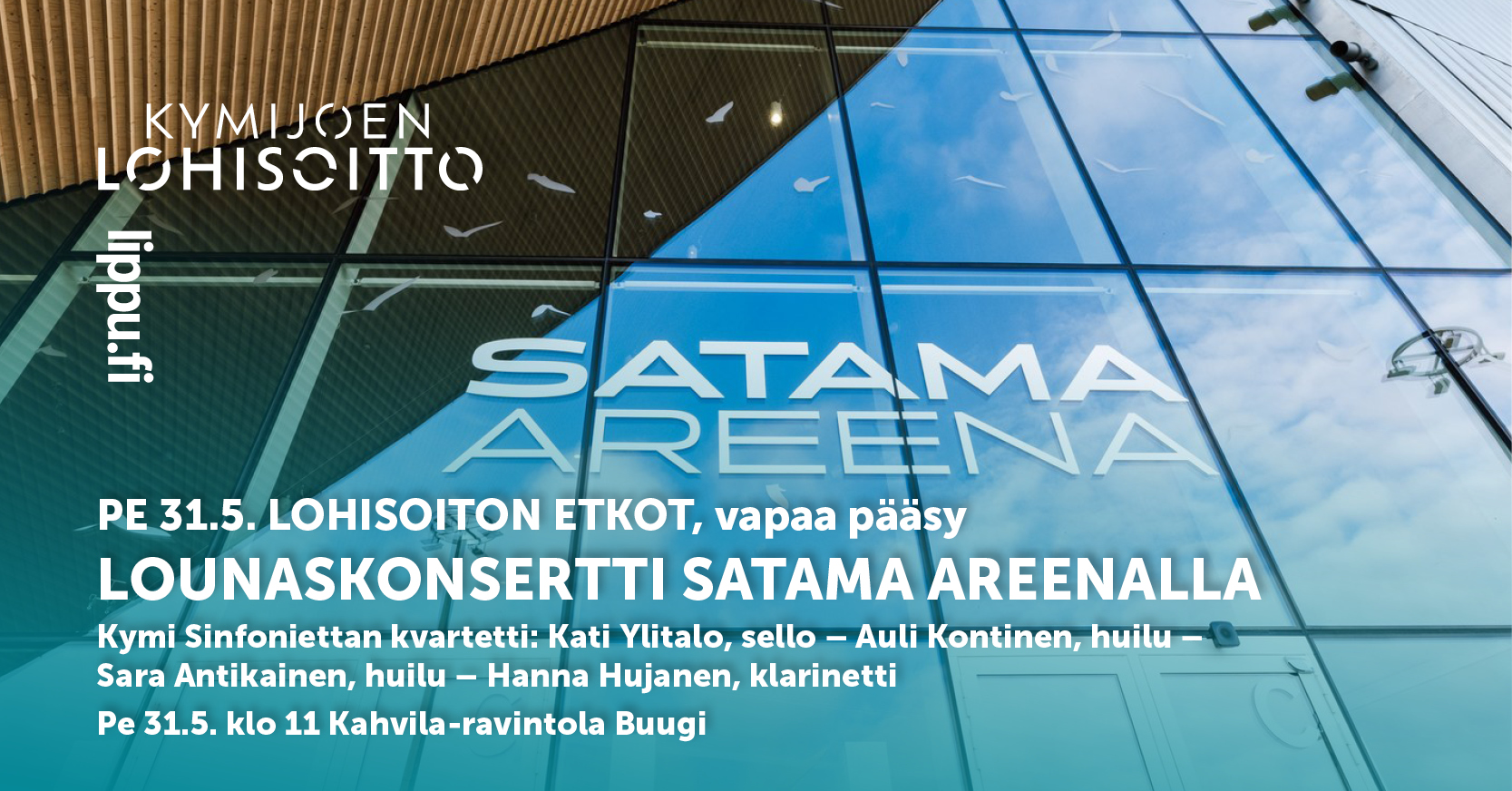 LOHISOITON ETKOT: LOUNASKONSERTTI SATAMA AREENALLA - Satama Areena