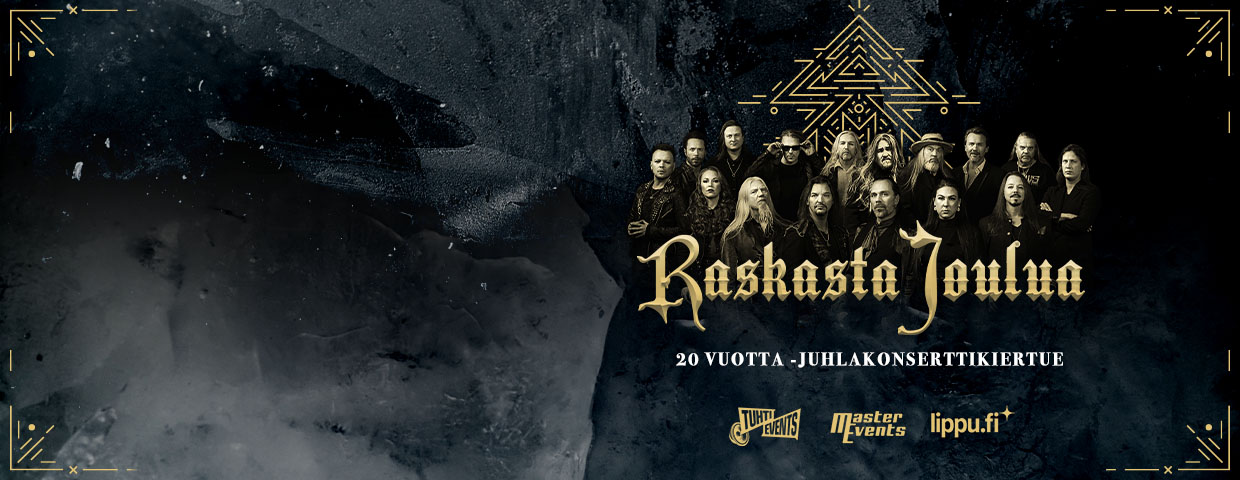 Raskasta Joulua 20-vuotta juhlakonserttikiertue - Satama Areena